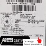 Carrier Serial Number: Where To Find? How To Read?