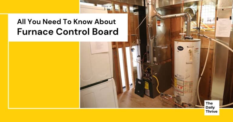 All You Need To Know About Furnace Control Board