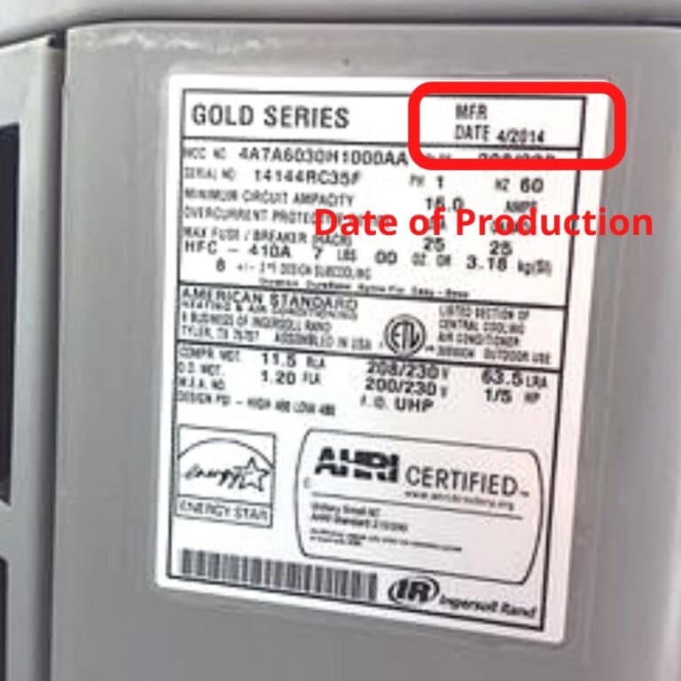 How to Identify American Standard Age from Serial Number