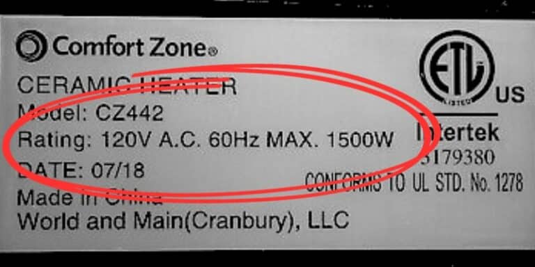 How Many Watts Does a Space Heater Use?