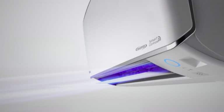 Daikin Purple Light Meaning