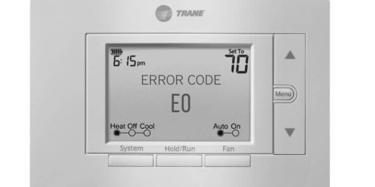 Trane Error Codes List: A Comprehensive Guide