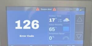 Trane Error Code 126: Troubleshooting Guide