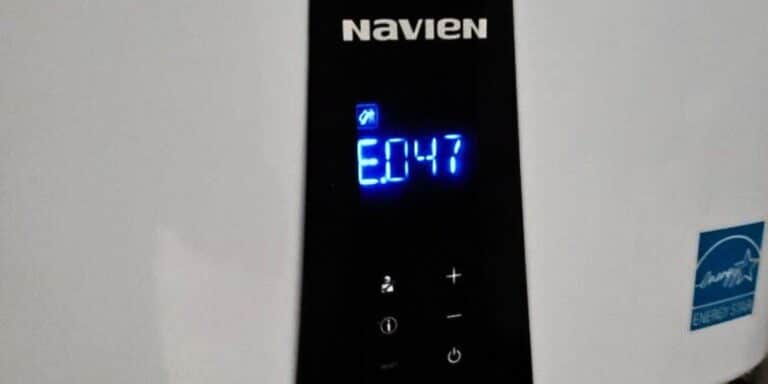 Navien Tankless Water Heater Error Codes